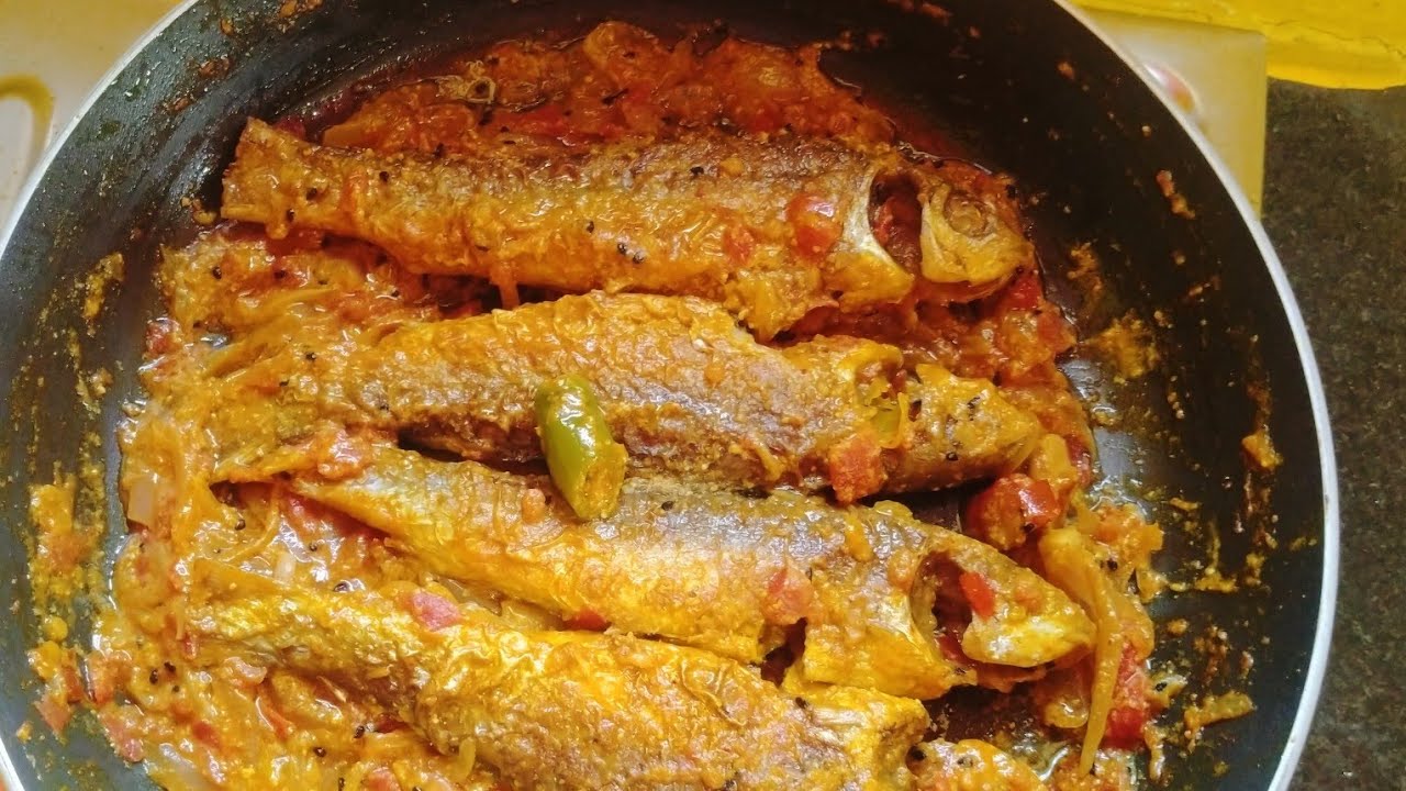 বাটা মাছের তেলে ঝালে পোস্ত।।how to make bengali style bata fish tel ...