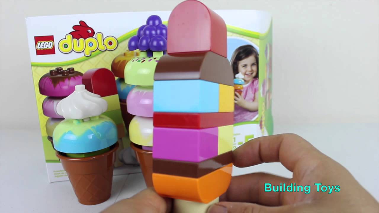 Lego Duplo Ice Cream & Lollipops Preschool Building Toy| Lego Duplo ...
