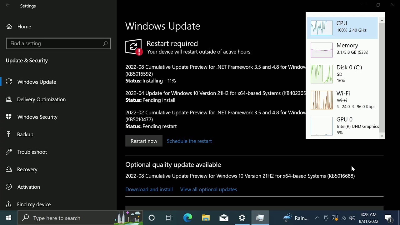 UPDATING WINDOZE ! - YouTube