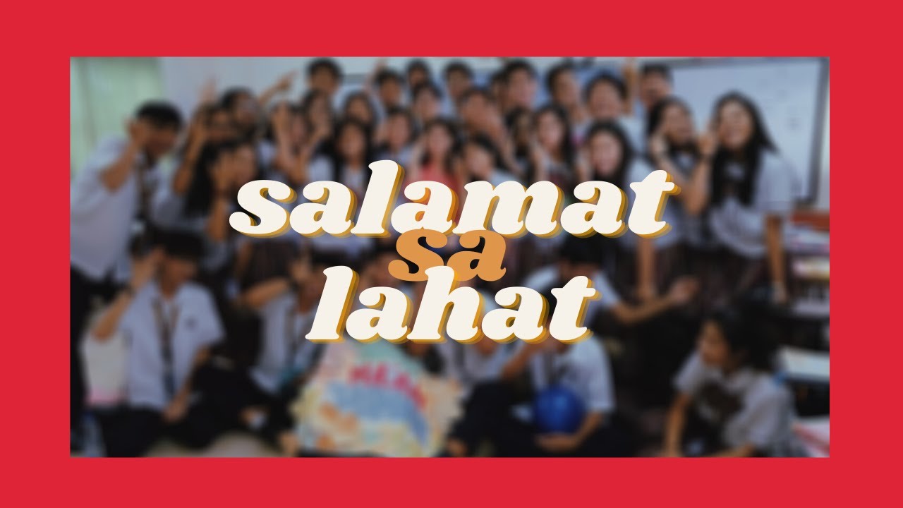 salamat sa lahat - YouTube