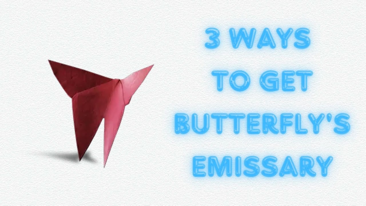 3 Ways To Get Butterfly's Emissary In Once Human - YouTube