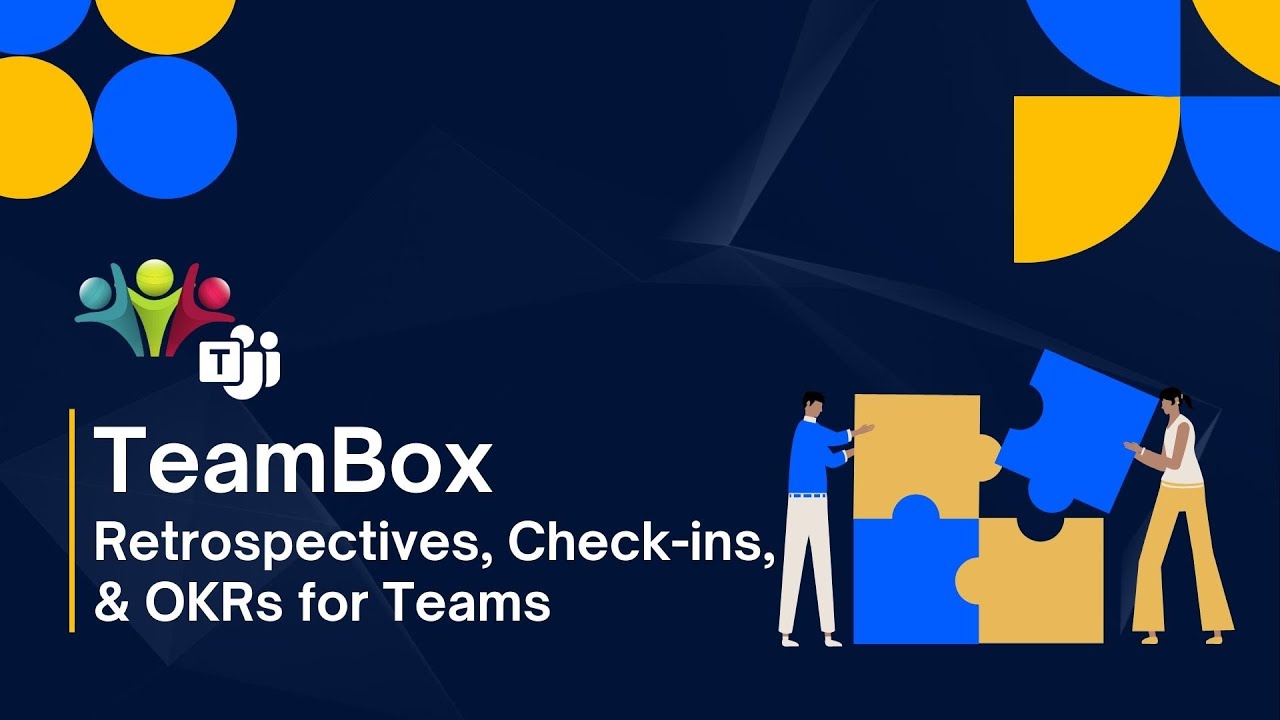 TeamBox for Microsoft Teams: Retrospectives, Check-ins & OKR - YouTube