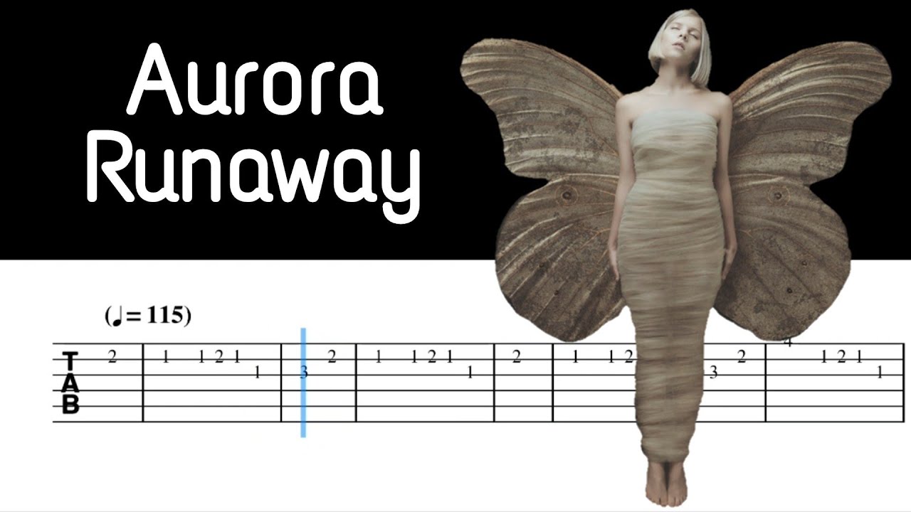 Runaway - Aurora || Easy Guitar Tabs - YouTube
