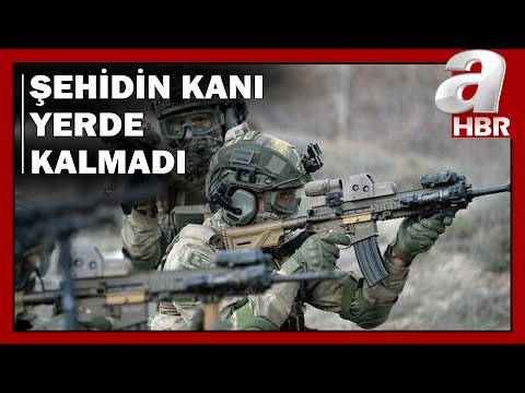 P. Er Çalım'ın Şehit Olduğu Yerde 1 PKK'lı Etkisiz Hale Getirildi / A Haber | A Haber