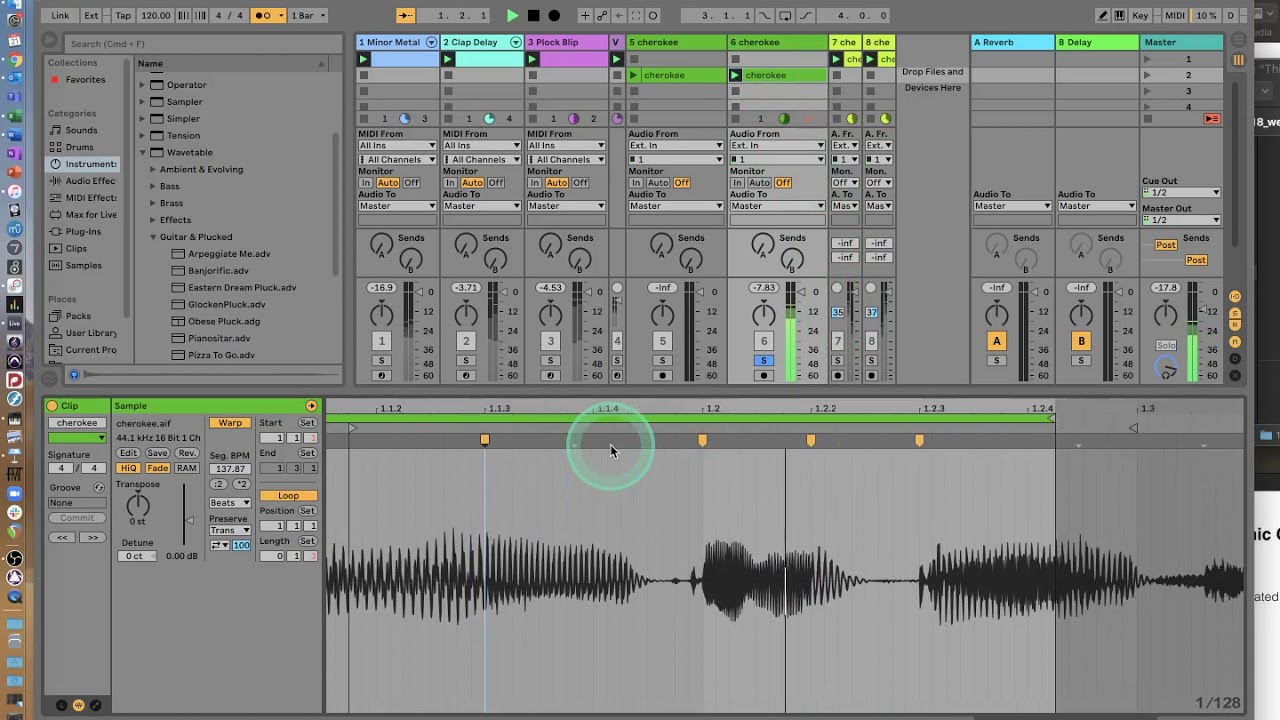 Phase Patterns in Ableton - YouTube