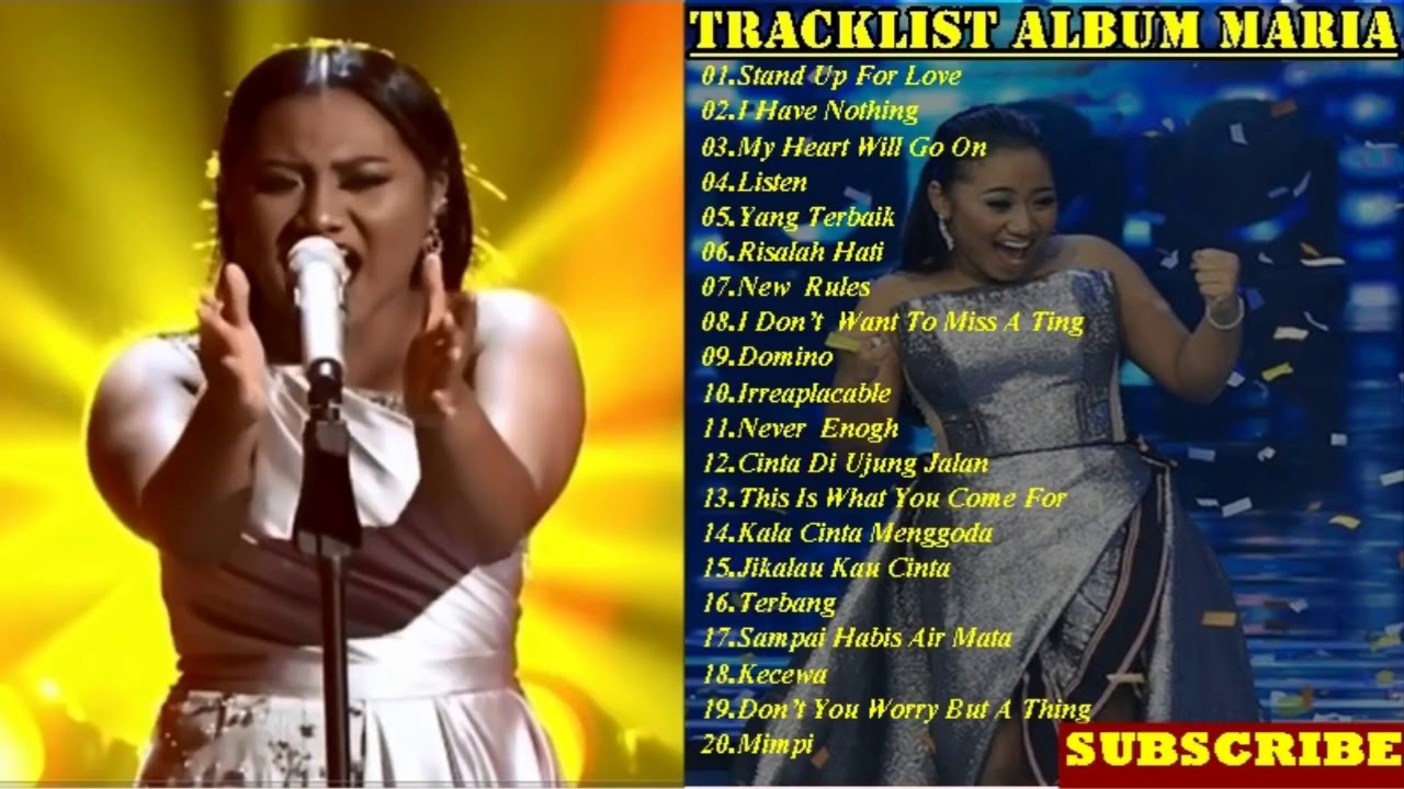 Maria Simorangkir Full Album Juara Indonesian Idol 2018 - YouTube
