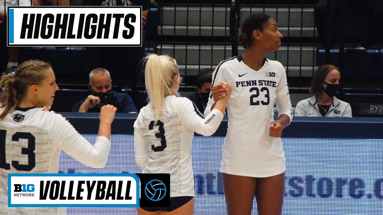 Condensed Game: LSU at Penn State | Sept. 4, 2021 | Big Ten Volleyball ...