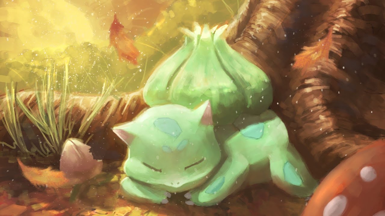 POKEMON • Relaxing Music with Rain Sounds 🍁 #tenpers - YouTube