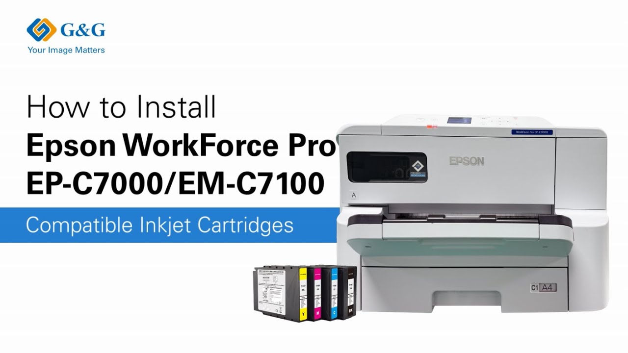 Epson WorkForce Pro EP C7000 EM C7100 - YouTube