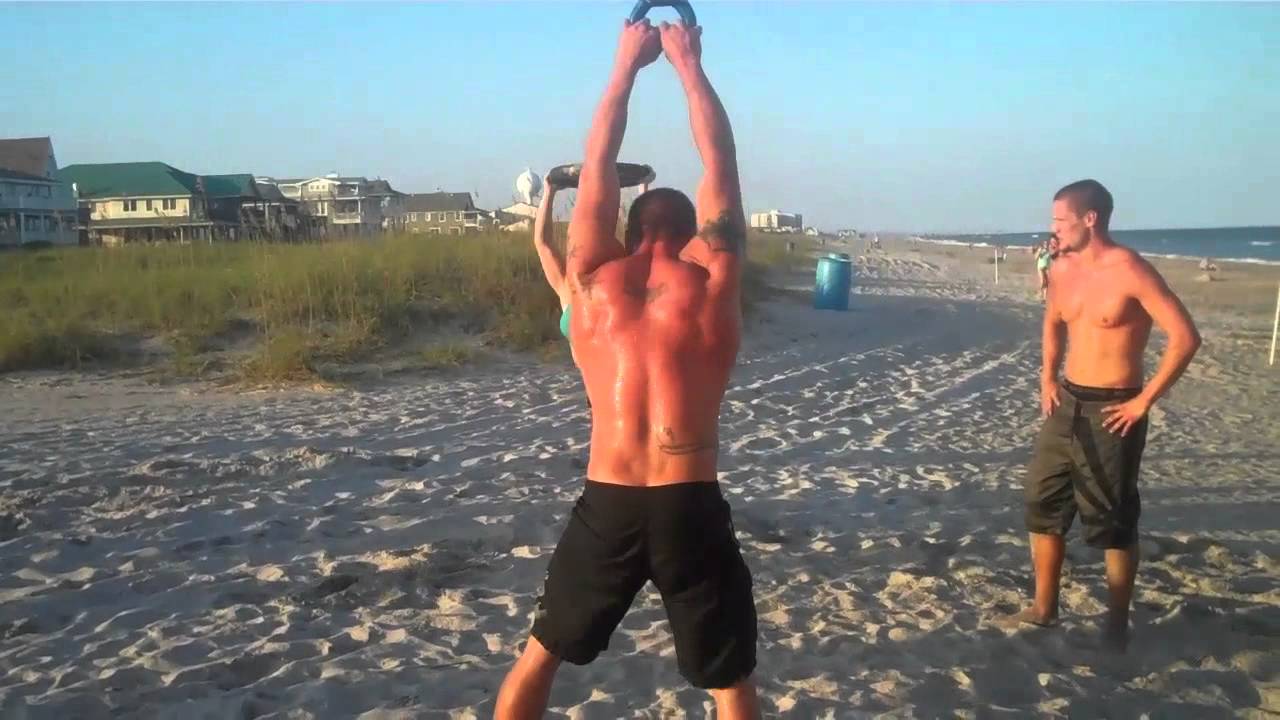 CrossFit Wilmington Final Beach WOD of the Summer 8/31/2011 - YouTube