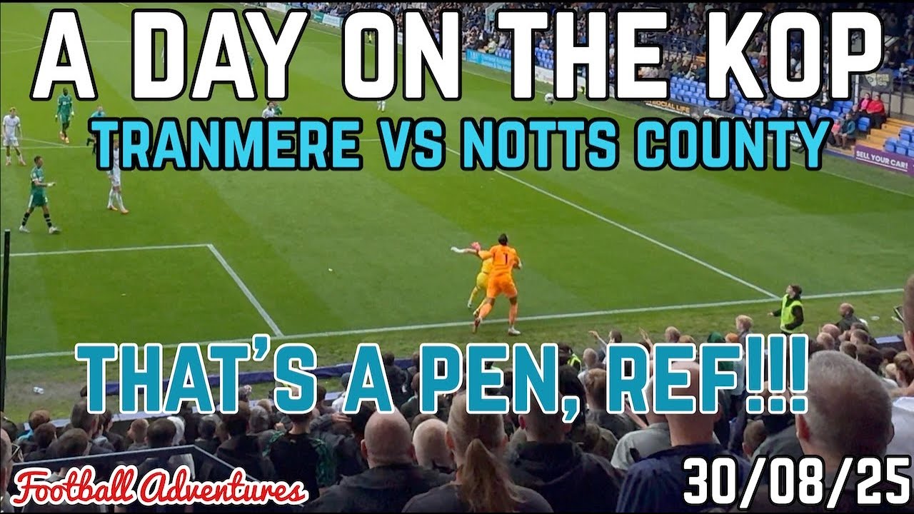 Tranmere vs Notts County | A Day on The Kop - YouTube