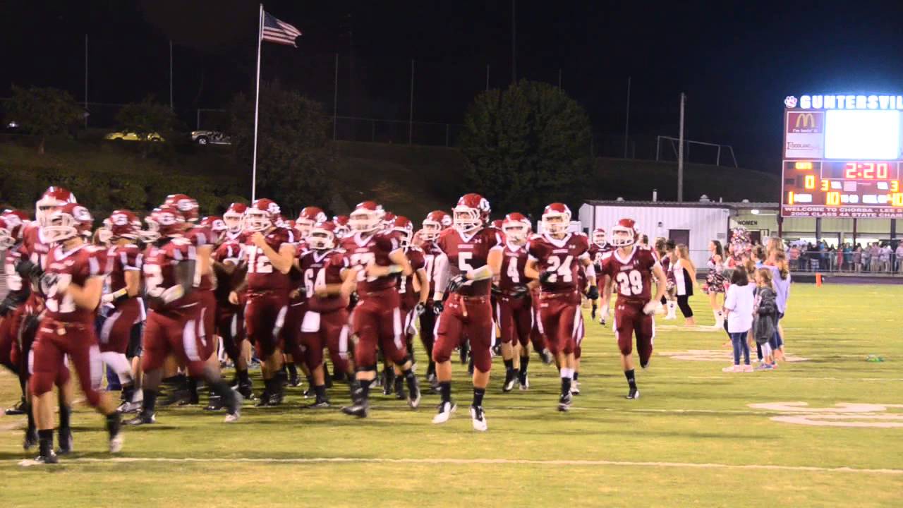 Guntersville Wildcats Varsity Football take Field vs. Fairview 2014 ...