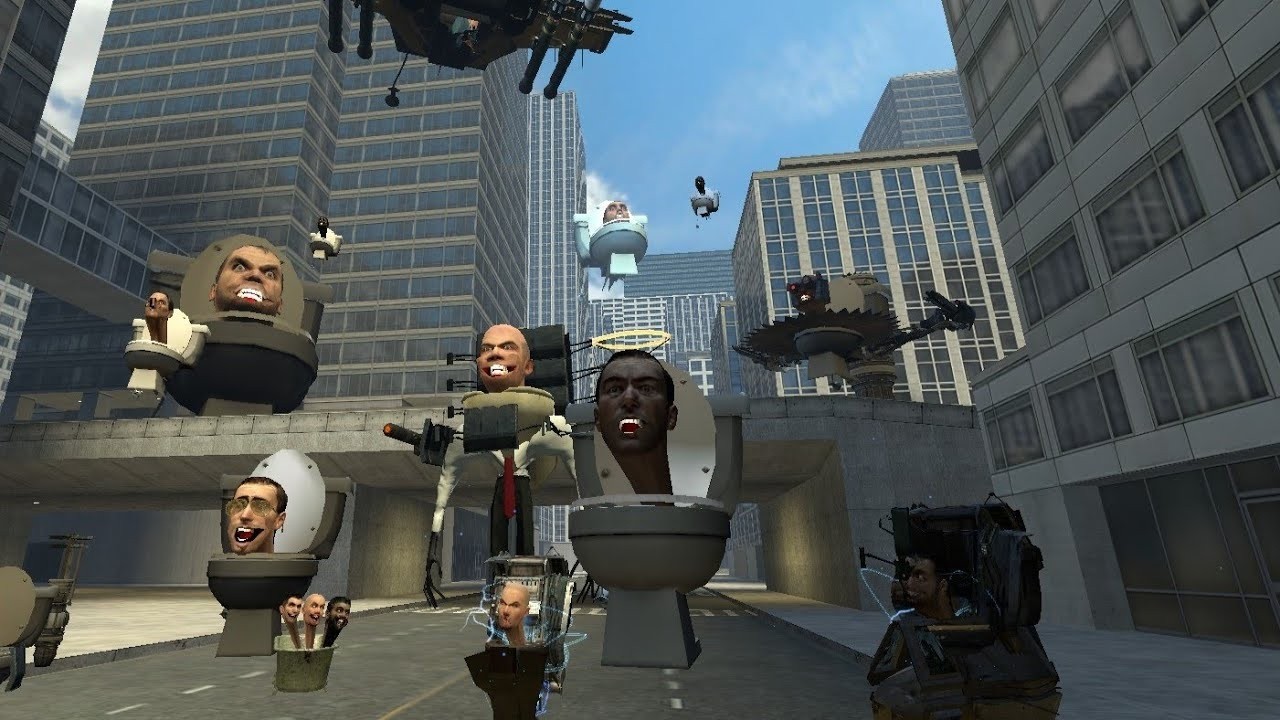 NEW skibidi toilet Realistic Gmod! COMPILATION #4 - YouTube