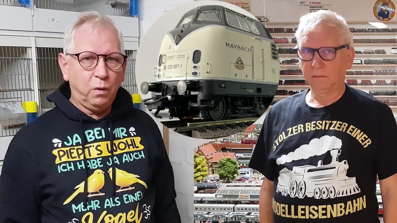 Maybach Autozug von Trix + Harzer Edelroller + Frohes Neues Jahr [ 4k ...