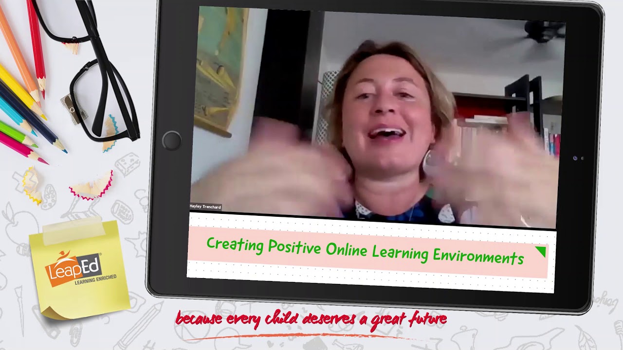 Creating a Positive Online Learning Environment - YouTube