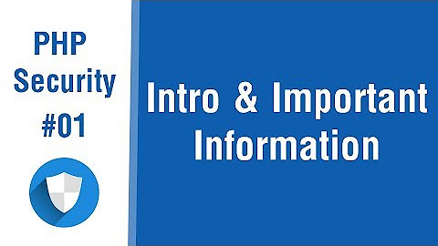 Secure Your PHP Web Application - YouTube