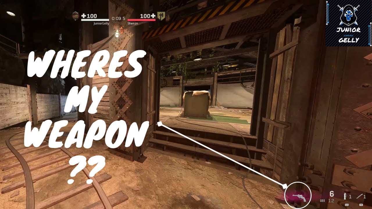 The warzone invisible gun glitch - YouTube