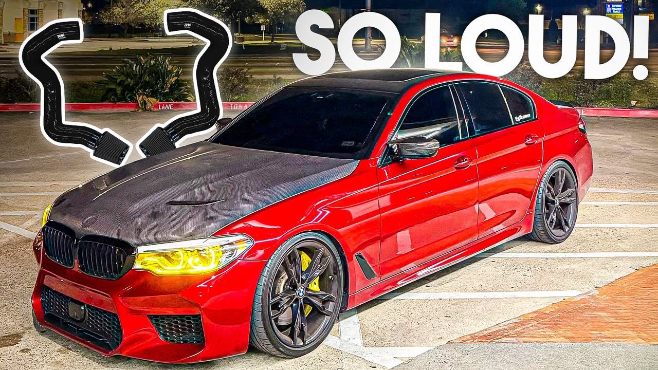 INSTALLING RK TUNES INTAKES ON MY BMW G30 M550!!! - YouTube