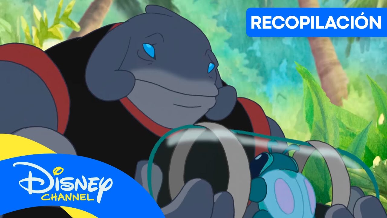 LILO Y STITCH: ¡Gantu… y acción! 😁 | RECOPILACIÓN | @disneychannelES ...