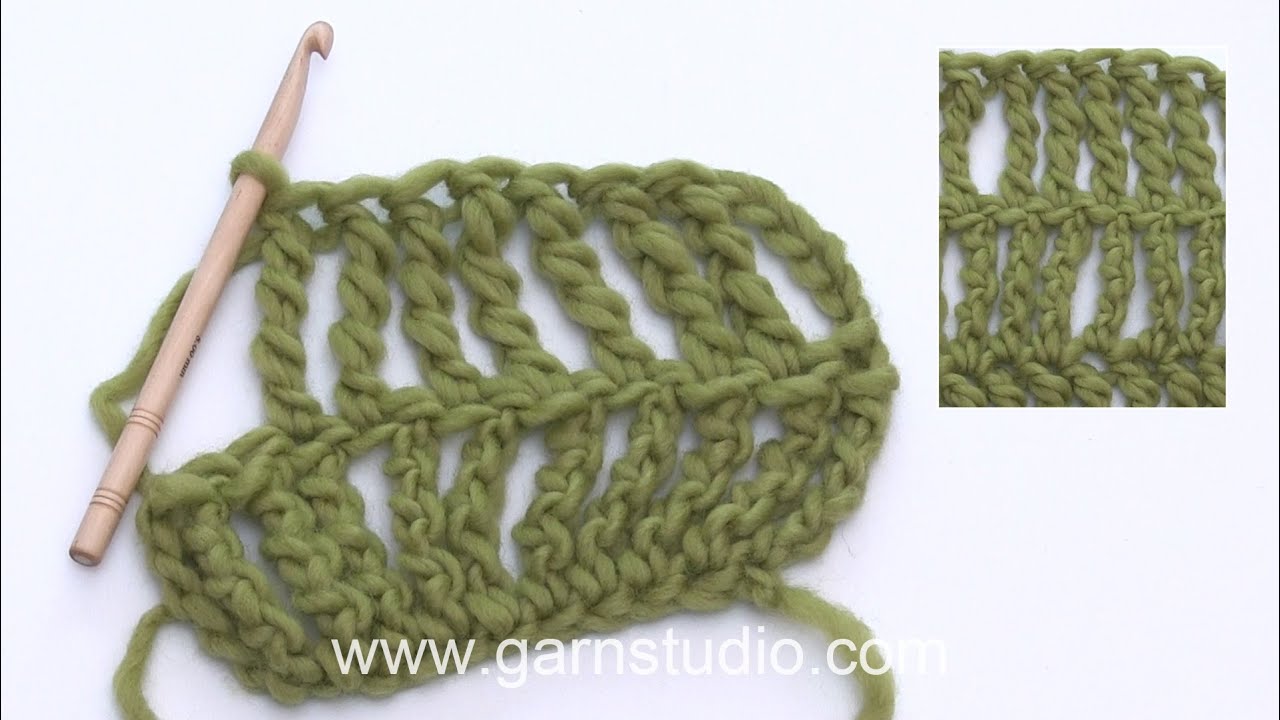 How to crochet a triple treble US / quadruple treble UK - YouTube