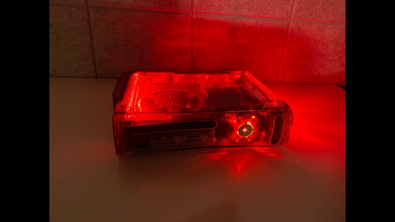 The Xbox 360 is ALL RED - YouTube