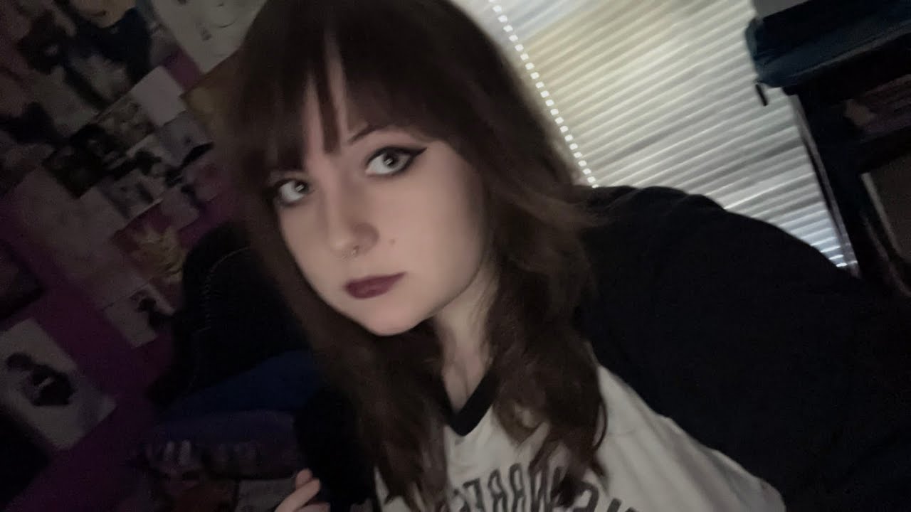 ASMR Personal Attention from Emo Friend 🖤 | Makeup, Hair & Band Gossip - YouTube