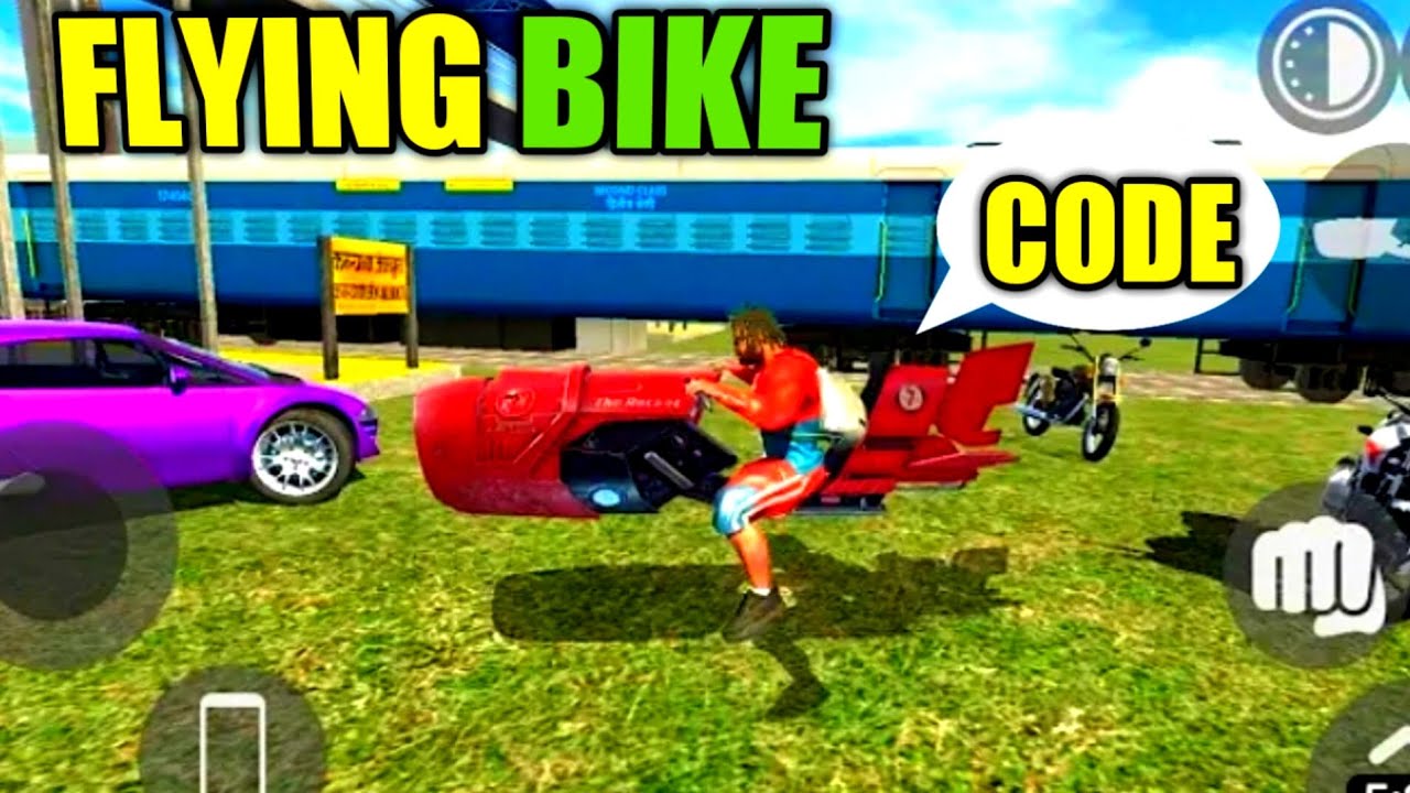 flying bike cheat code II Indian bike driving 3d game II New Update 😱 ...