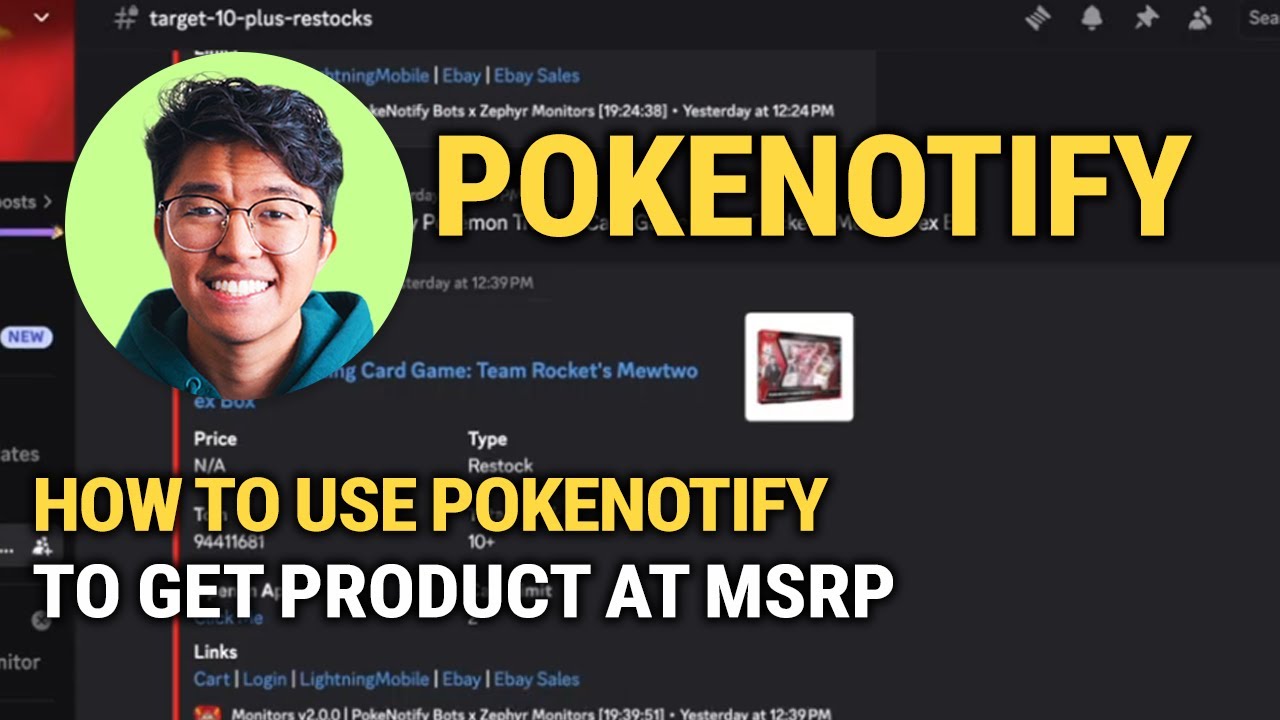How To Use PokeNotify To Get Product At MSRP (Beginner's Guide) - YouTube