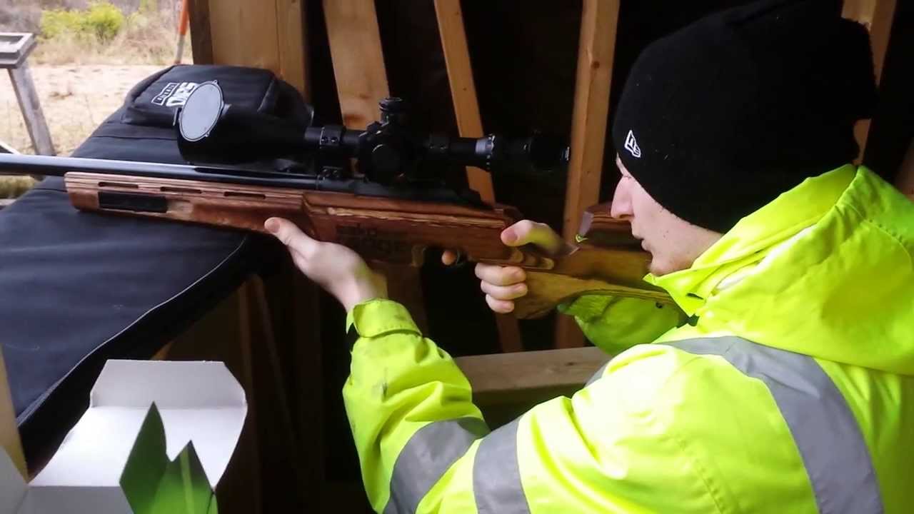 50 yards shooting with Sako Quad Range, 22Lr - YouTube