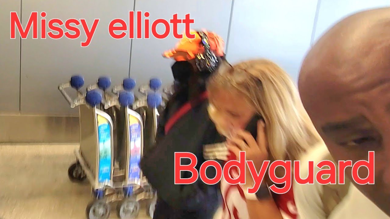 Rapper Missy elliott Bodyguards trying to stop me from recording her at ...