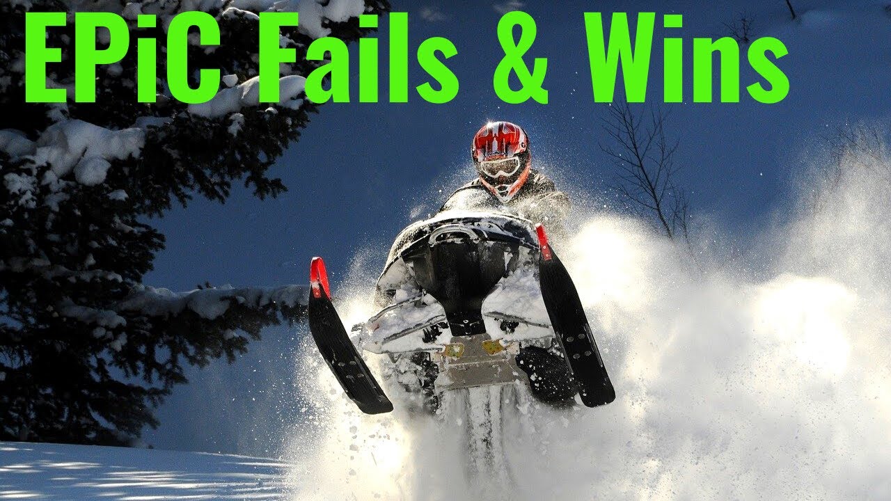 Snowmobile Epic Wins and Fails [EPIC ENDS] - YouTube