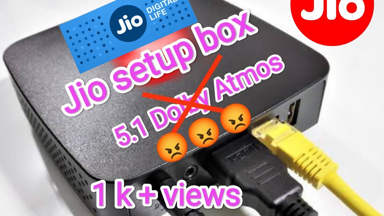 👉 Jio setup box big problem sound 5.1 not available #jiosettopbox # ...