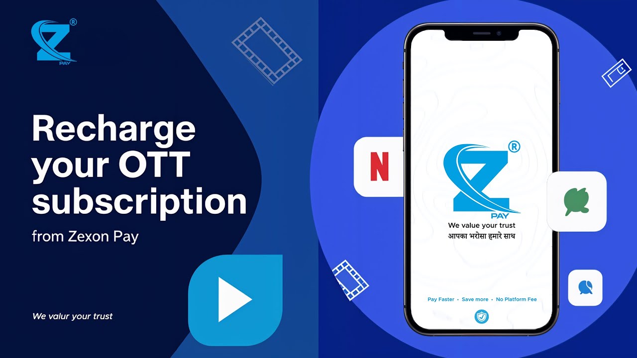 OTT SUBSCRIPTION PAYMENTS FROM Z PAY || Tutorial🔒#financialservice # ...