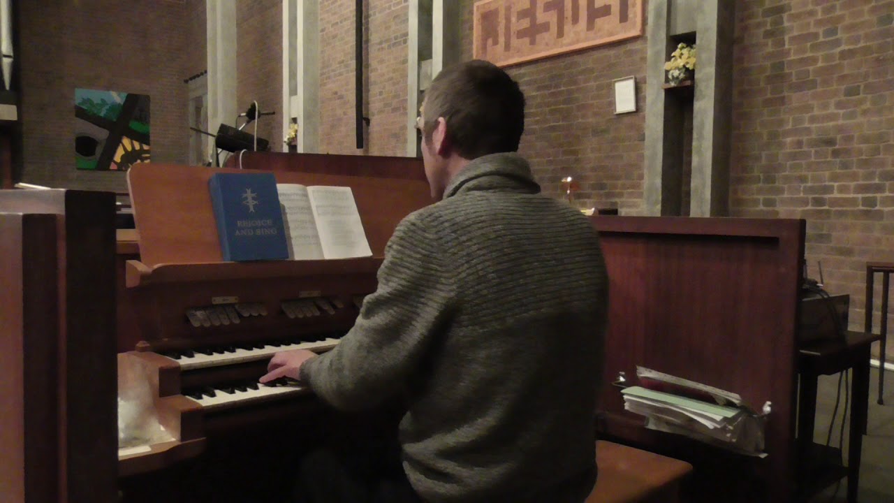 As Jacob with travel was weary one day - Eccles Congregational Church, Manchester (Compton organ ...