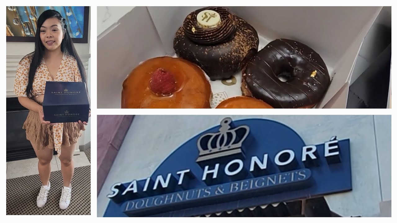 Saint Honoré Doughnuts & Beignets! Happy Birthday 🎂 Nona! - YouTube