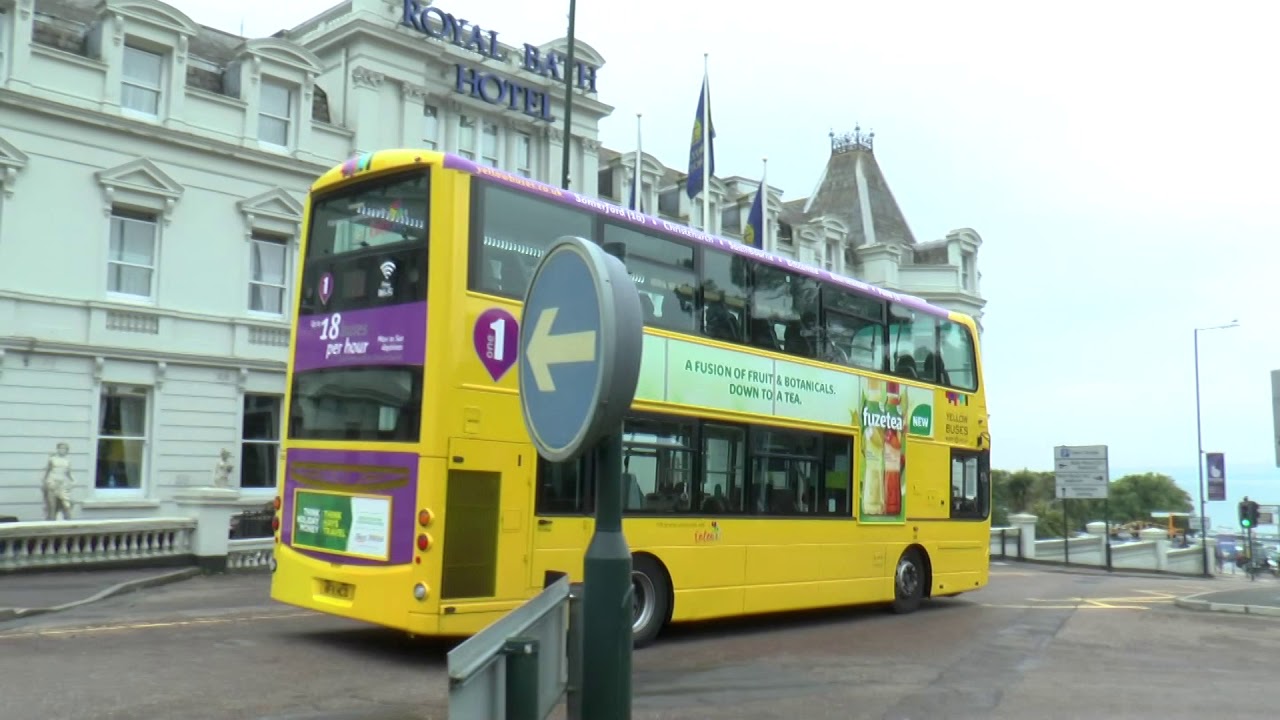 BOURNEMOUTH BUSES JUNE 2018 - YouTube
