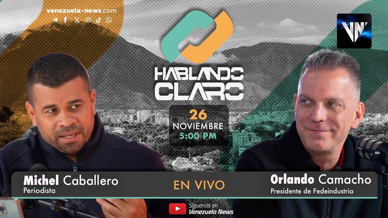 EN VIVO: HABLANDO CLARO CON ORLANDO CAMACHO - YouTube