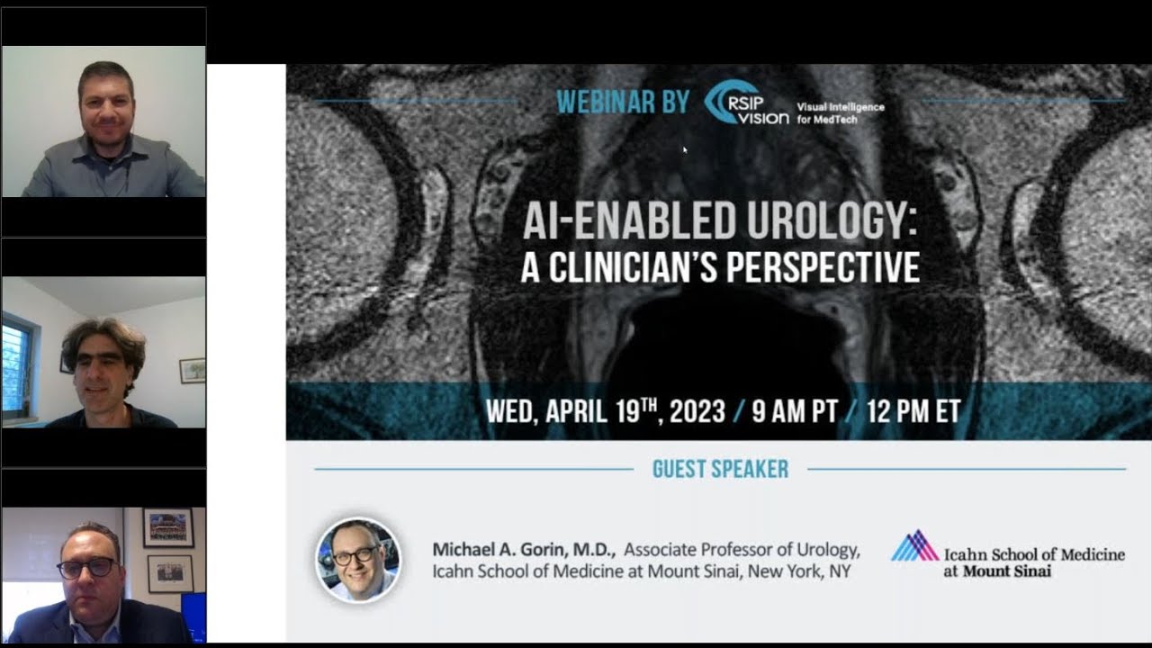 AI Enabled Urology -- A Clinician’s Perspective - YouTube