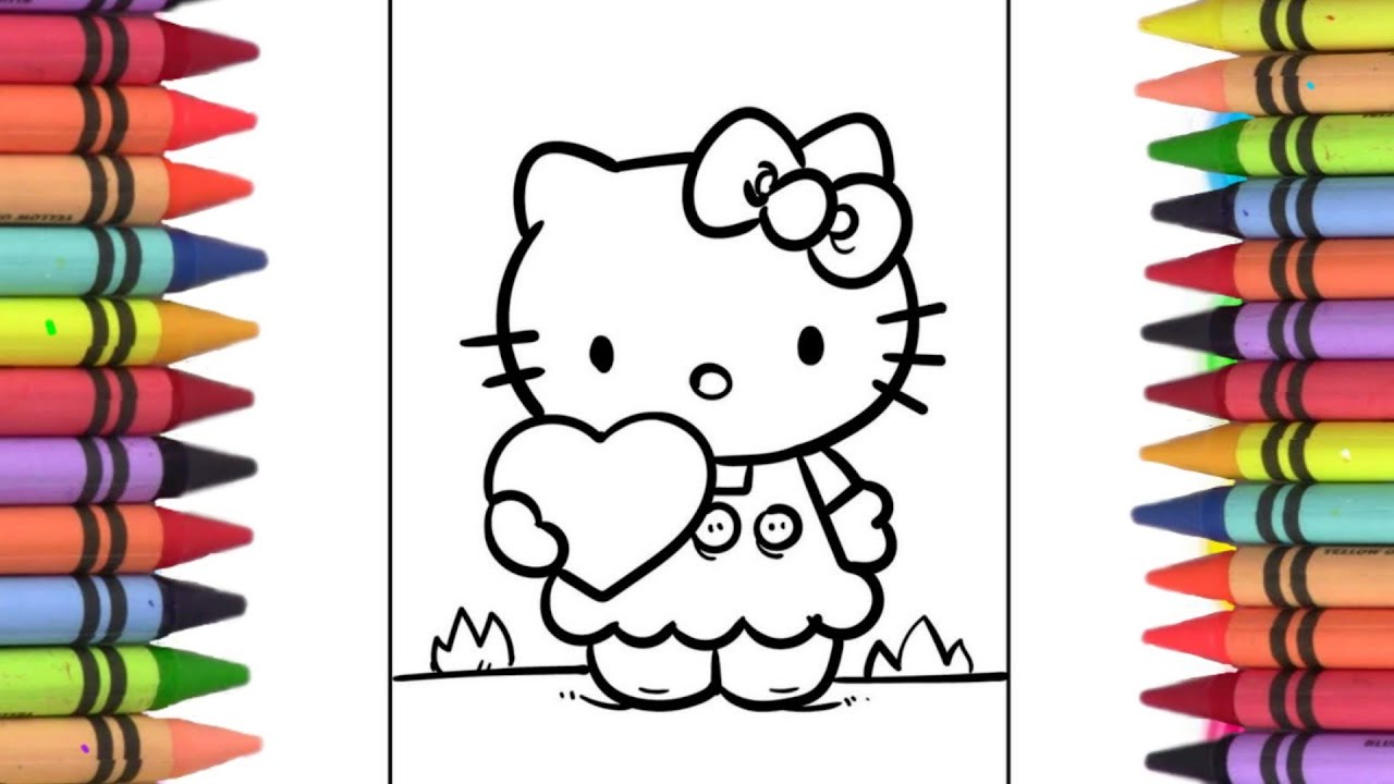 Hello kitty drawing for kids, hello kitty and friends cartoon, hello ...