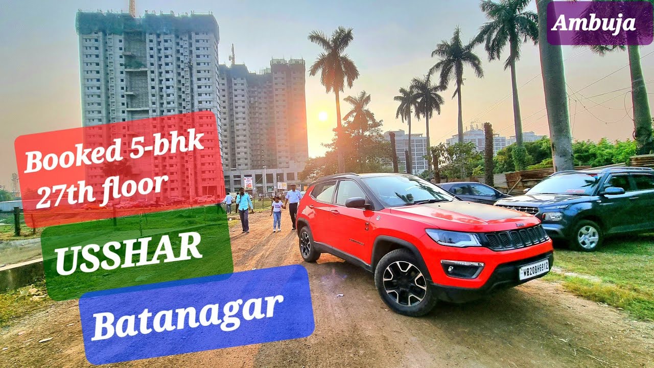 USSHAR Batanagar || Booked 27th Floor 5bhk || Maheshtala Condoville ...