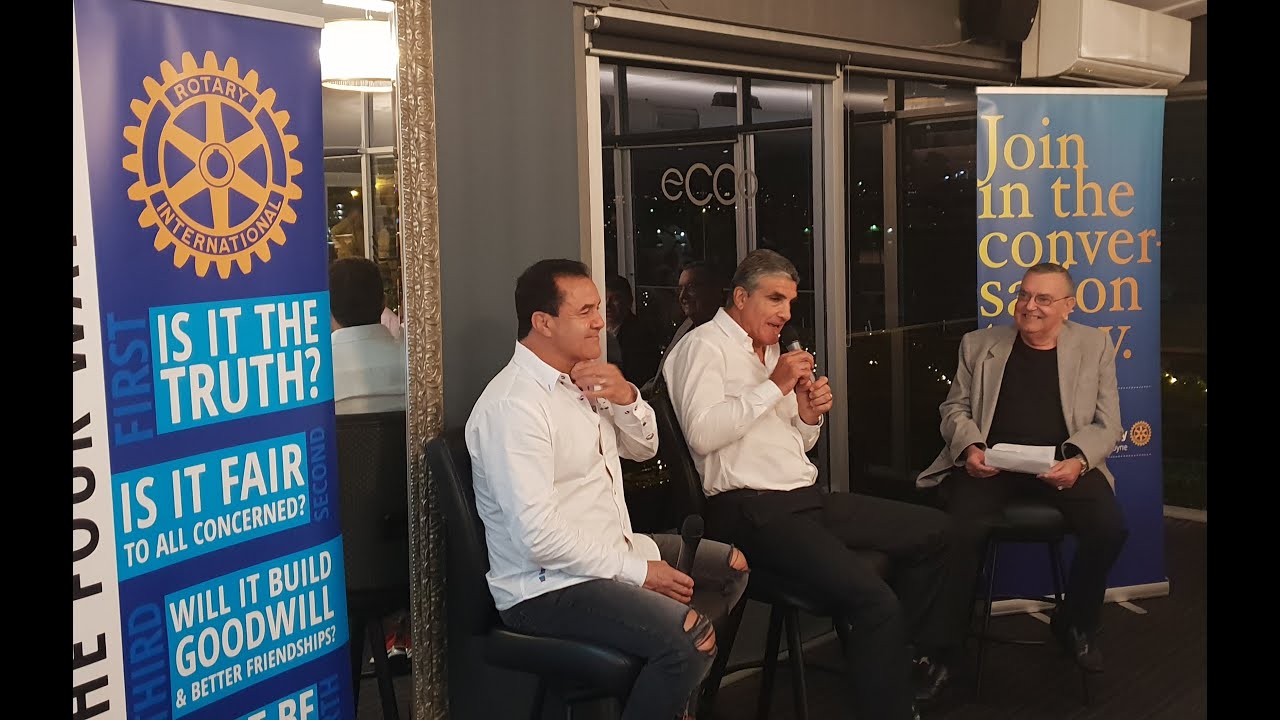 Mario Fenech Jeff Fenech Rotary International State Of Origin NRL John ...