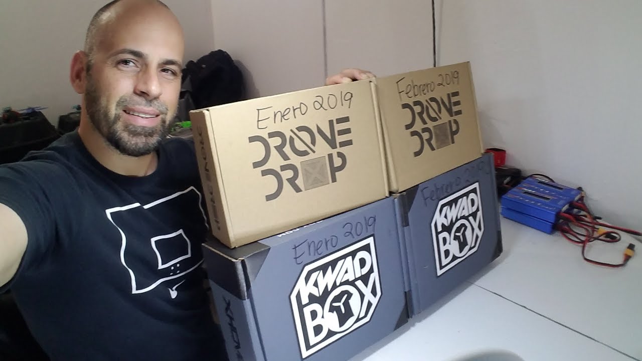 Kwad box vs Drone Drop - enero y febrero en marzo 2019 - YouTube