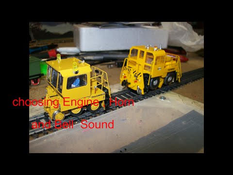 HO Broadway Limited NEW Trackmobile SOUND DCC - YouTube