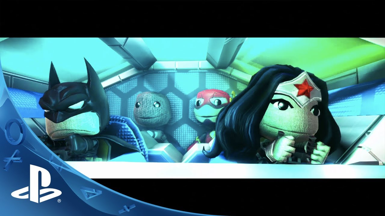 LittleBigPlanet DC Comics - Premium Level Pack Trailer - YouTube