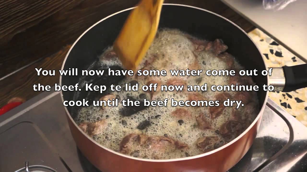 Ethiopian Food - Derek Dereq Beef Tibs Recipe - Amharic English Injera ...