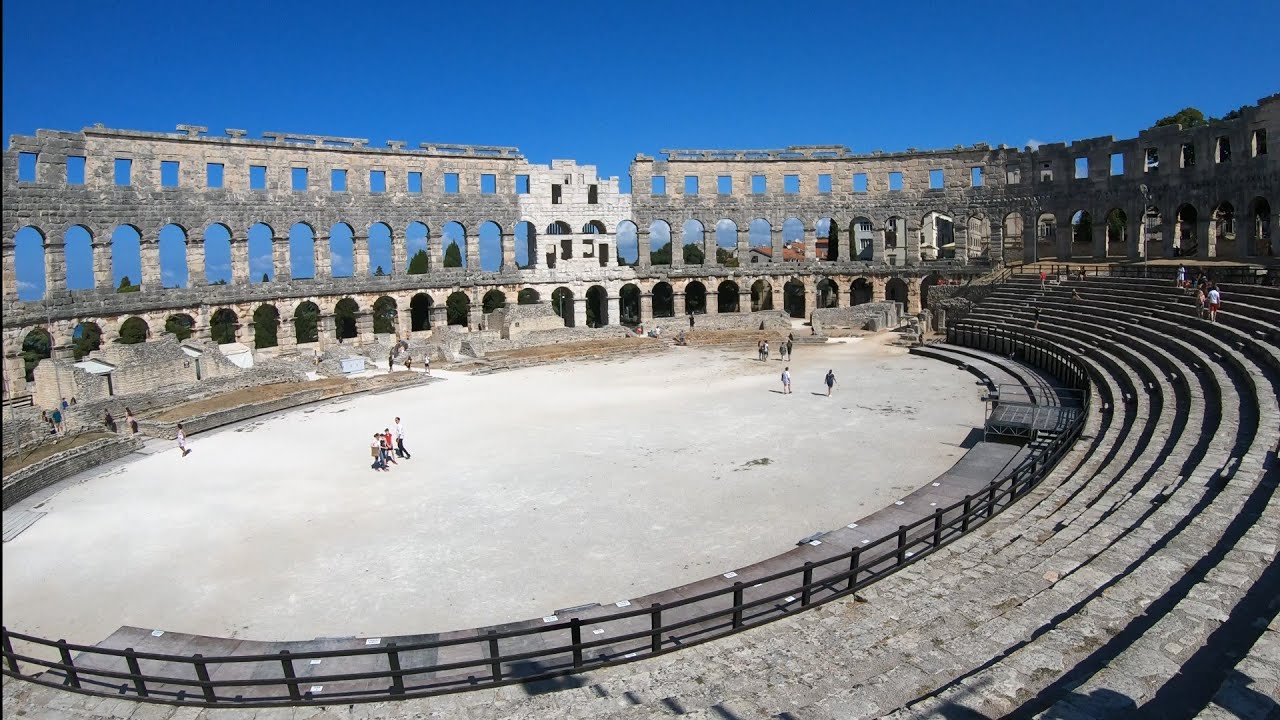 Pula Arena Amphitheater 2021 Travel Video - YouTube