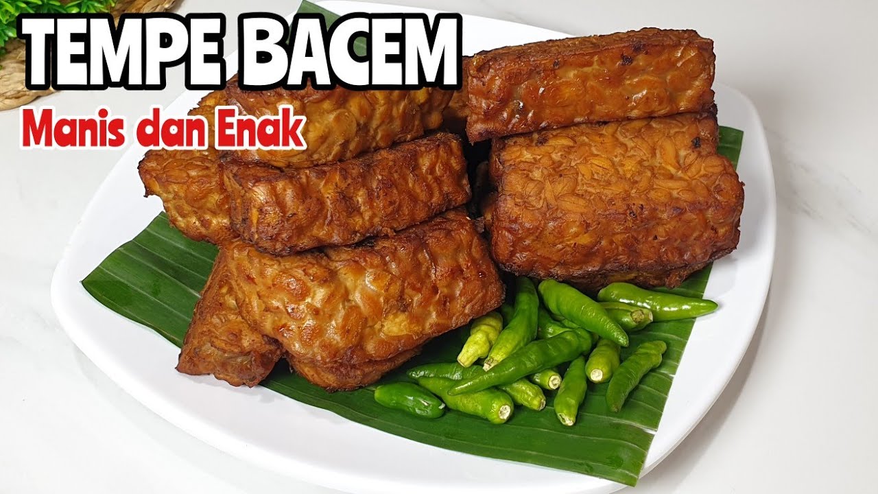 Resep Tempe Bacem - YouTube