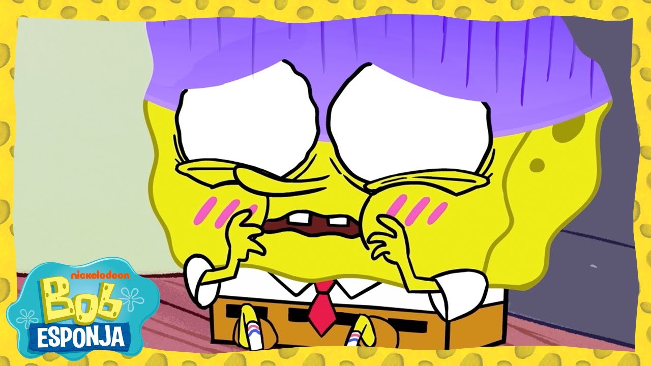 Bob Esponja | Bob Esponja como Anime Chibi! Hambúrguer Perigoso | Bob ...