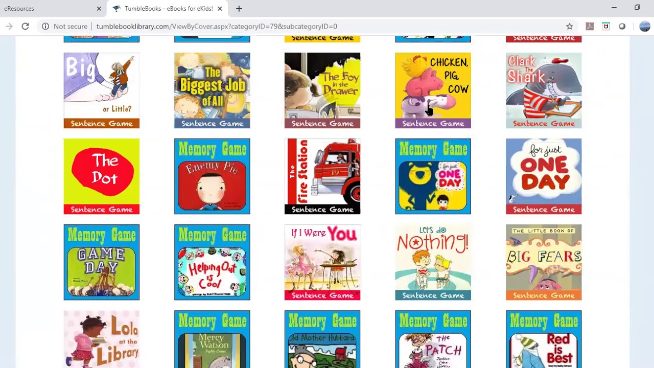 Tumblebook & Tumblemath Demonstration - YouTube