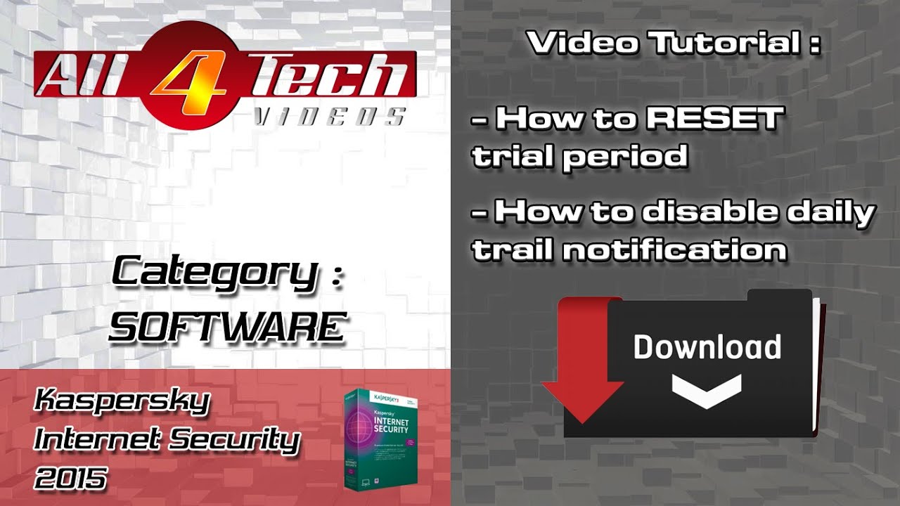How to register Kaspersky Internet Security 2015 - YouTube